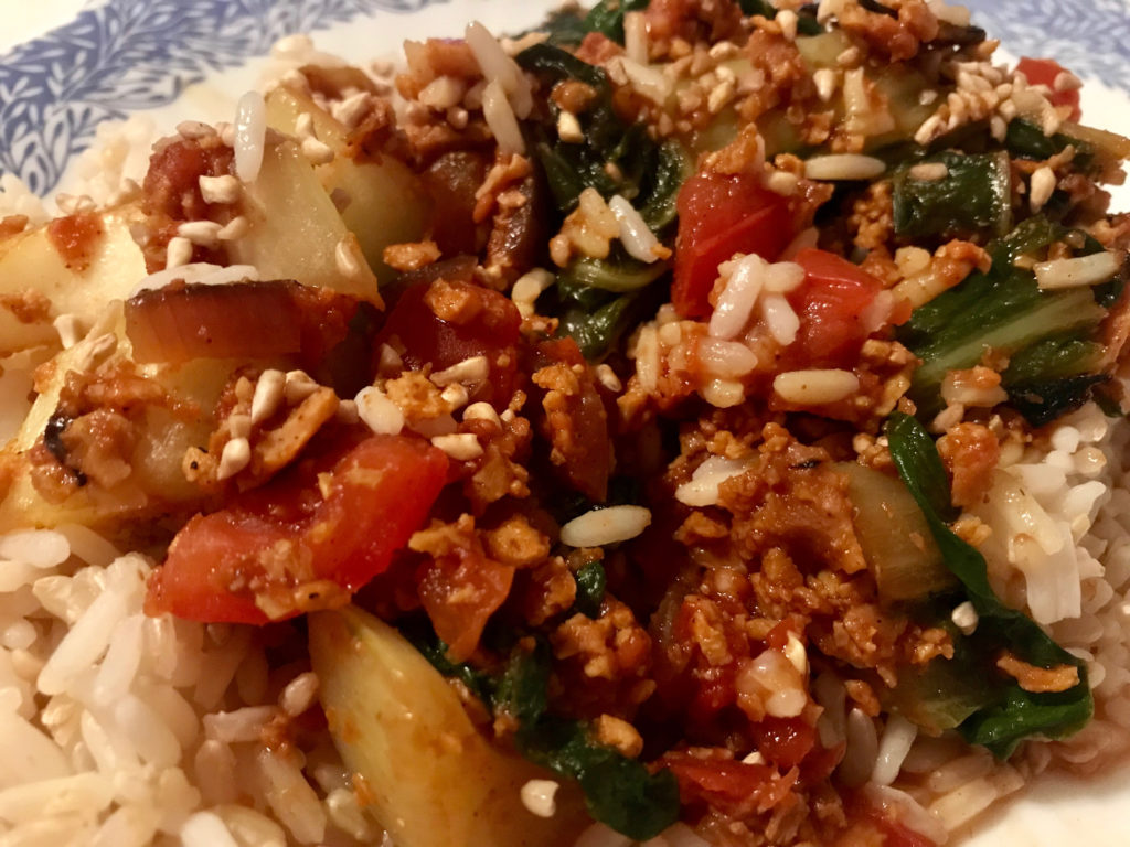 No Beef Stir Fry - Good Food Vegan